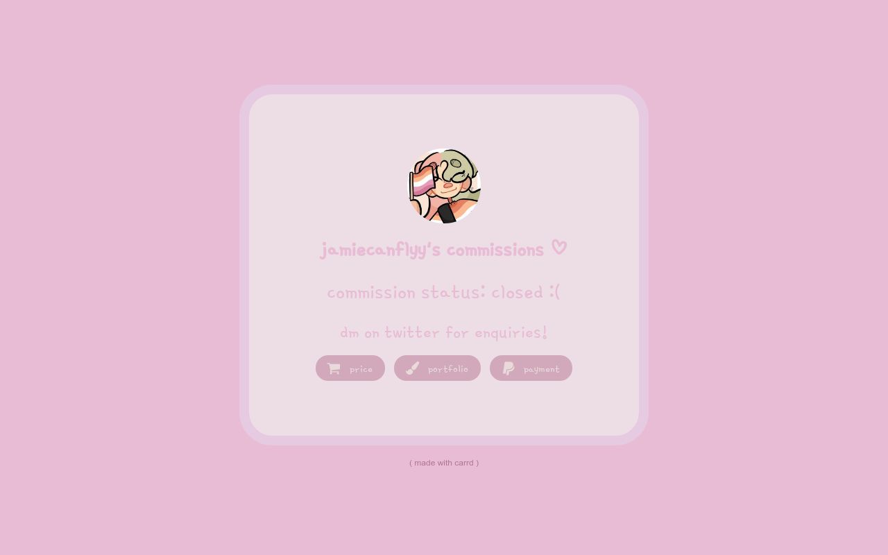 jamiecanflyy's commissions